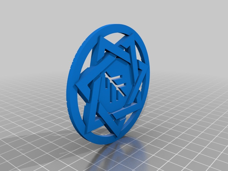 Free 3D file Elder Sign Pendant/Icon 🎭・3D printer model to download・Cults