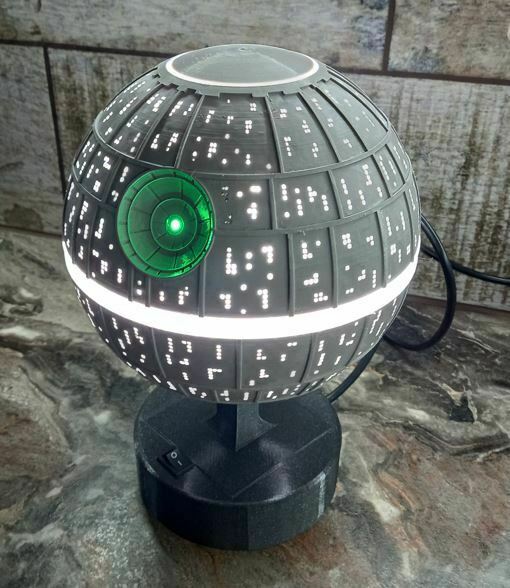 Free 3D file Death Star Stand ⭐・Template to download and 3D print・Cults