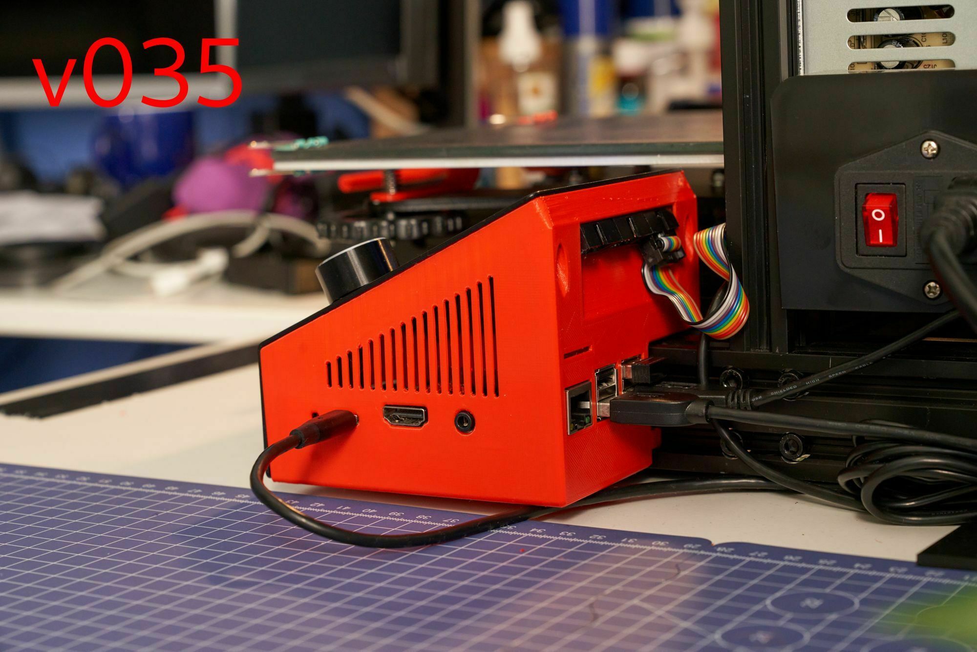 Free 3d File Creality Ender 3 Pro Raspberry Pi 2 3 4 Lcd Enclosure
