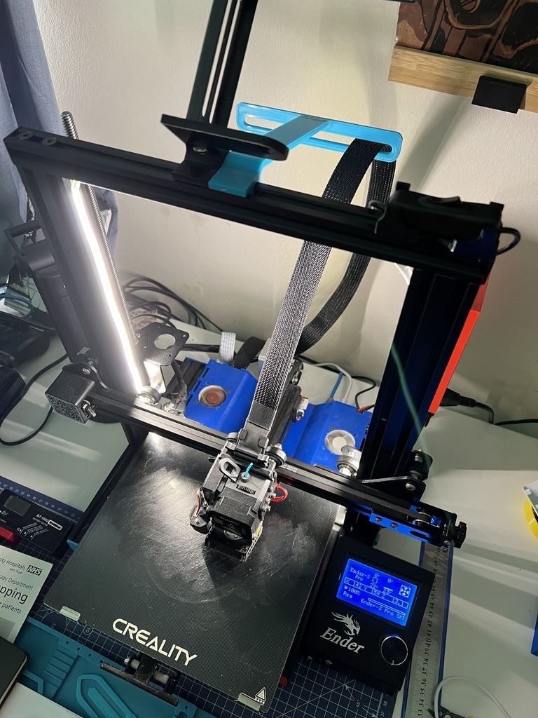 Free 3D file Creality Sprite Extruder - Cable Holder 🔌・3D printing ...