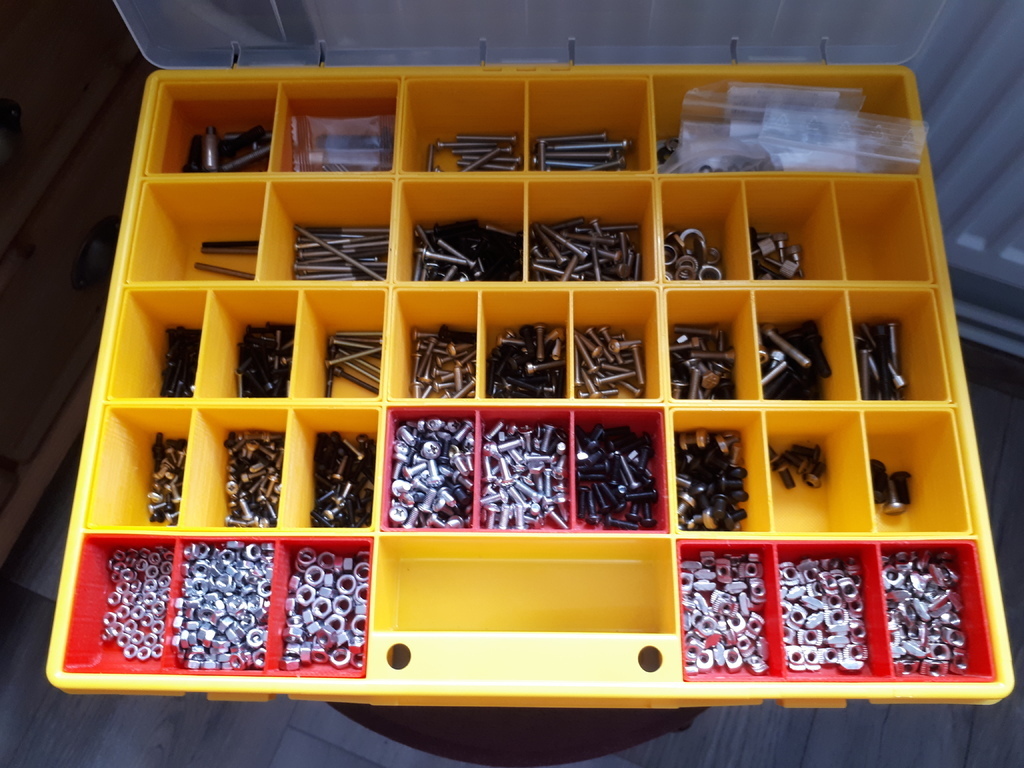 Free 3D file Einsätze für Organizerbox Europlus Basic 37 📦・Design to ...