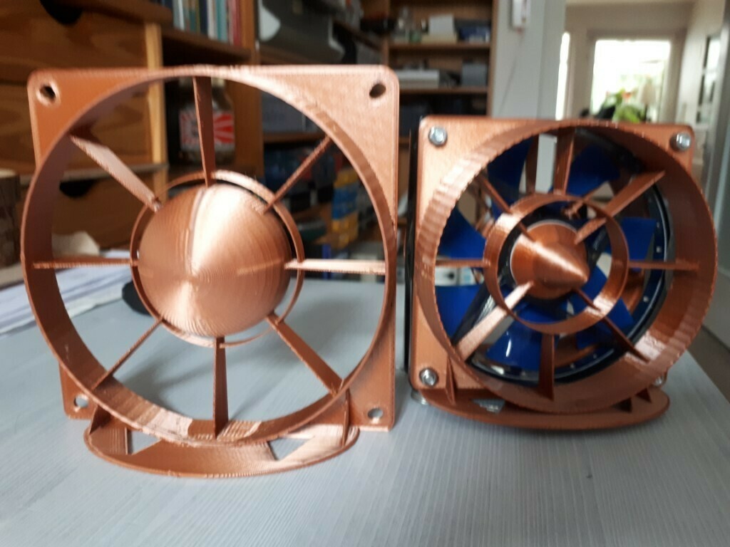 Free 3D file Fan Cover Remix 140mm ⚙️・3D printer design to download・Cults