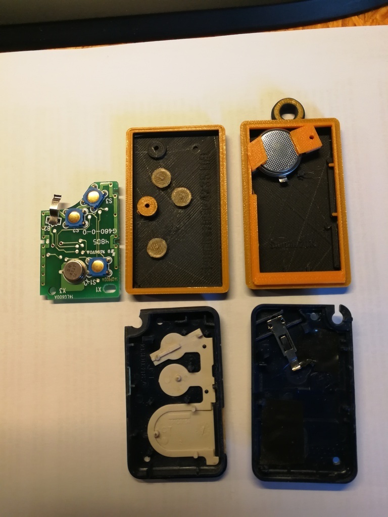 Free 3D file Gehäuse für Fernbedienung Chamberlain Garagentoröffner ...