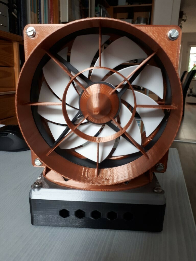 Free 3D file Fan Cover Remix 140mm ⚙️・3D printer design to download・Cults