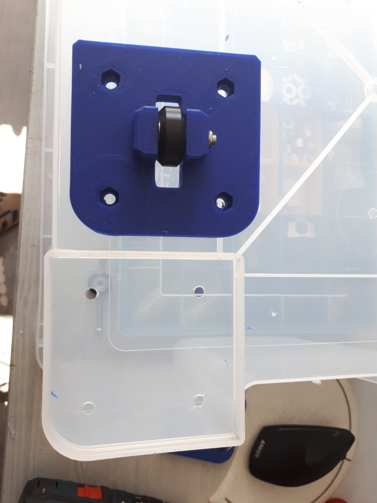 Free 3D file Castors for IKEA Samla storage boxes 📦・3D print model to ...