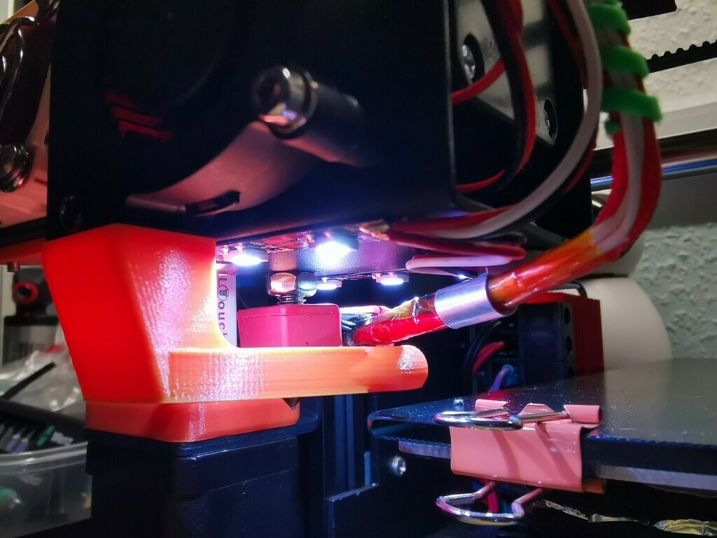Free 3d File Gekürzter Fan Duct Anet A8plus Für Bl Touch Halter 🧞♂️・3d