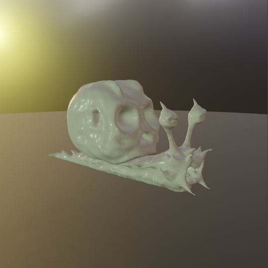 Бесплатный 3D файл Улитка ужаса 🐉・Модель 3D-принтера для загрузки・Cults