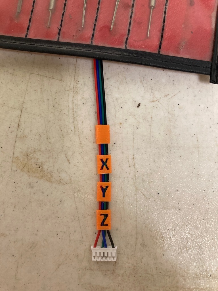 Archivo 3D gratis Etiqueta de cable paso a paso 🔌・Objeto para impresora ...