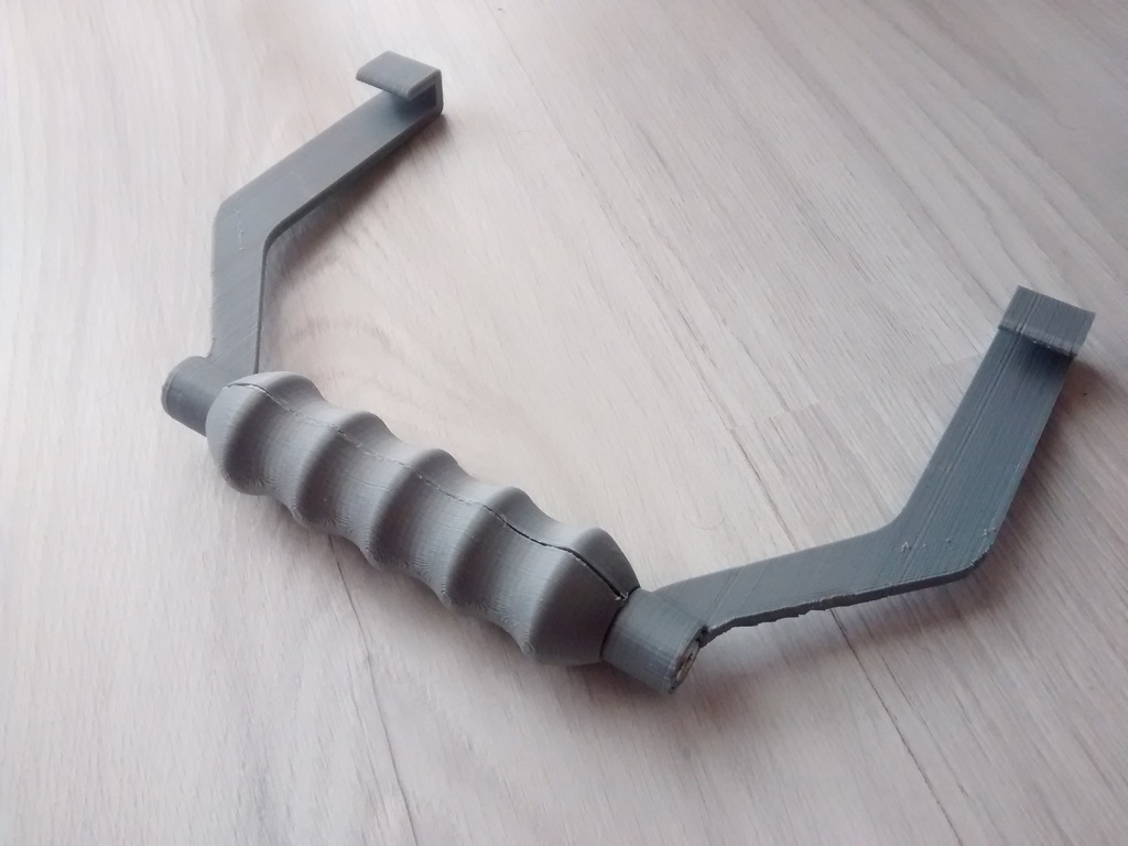 Free 3D file Zonestar Ergonomic 3D Printer Handle 🖨️・3D print model to ...