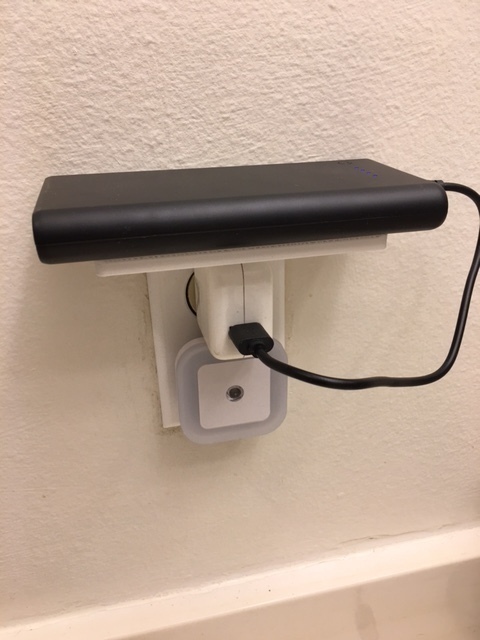 Free STL file OUTLET COVER WITH SHELF 🏢・3D print design to download・Cults