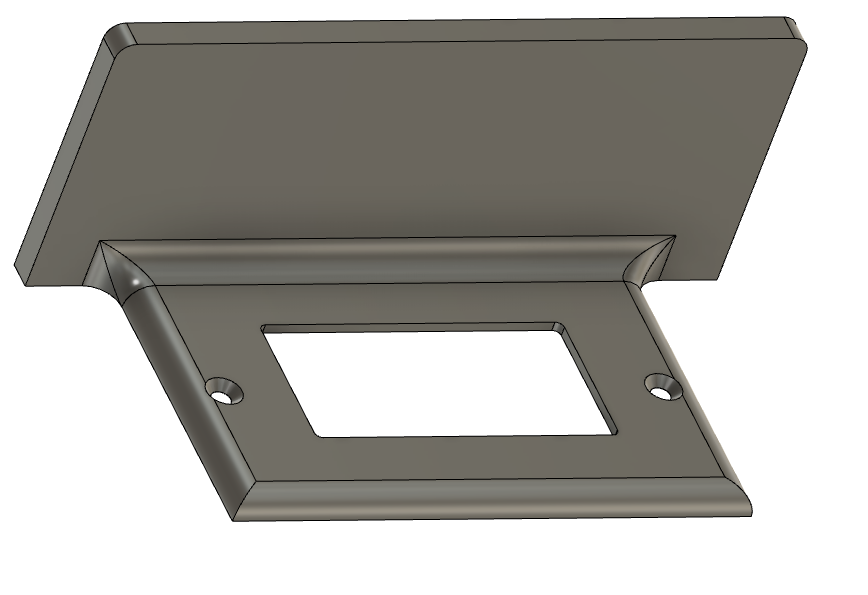 Free STL file OUTLET COVER WITH SHELF 🏢・3D print design to download・Cults