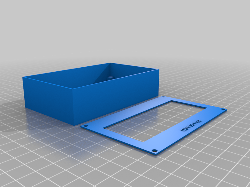 Free 3D file 20x4 I2C LCD Enclosure 🧞‍♂️・3D printer model to download・Cults