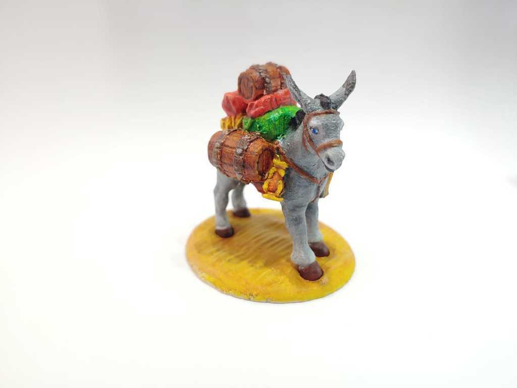 Free 3D file Pack Mule - Casual Pose - Tabletop Miniature - Remix 🎲・3D ...