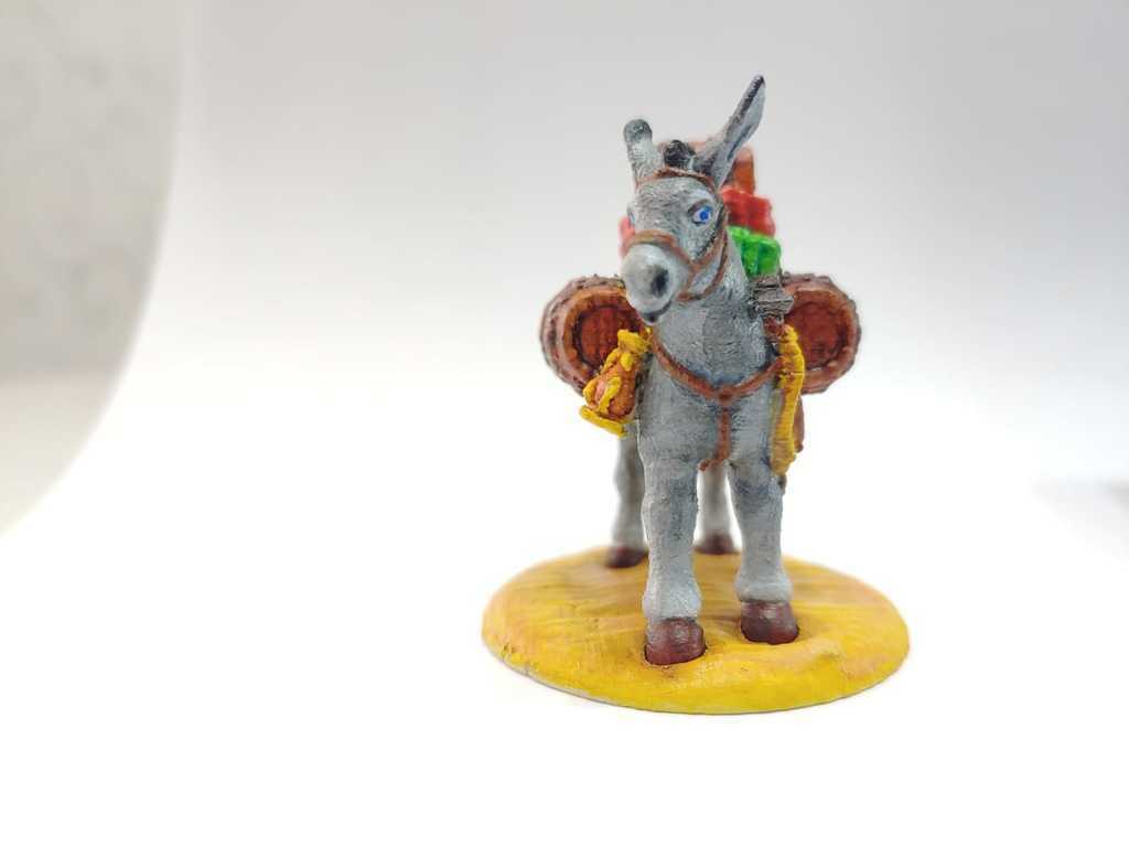 Free 3D file Pack Mule - Casual Pose - Tabletop Miniature - Remix 🎲・3D ...