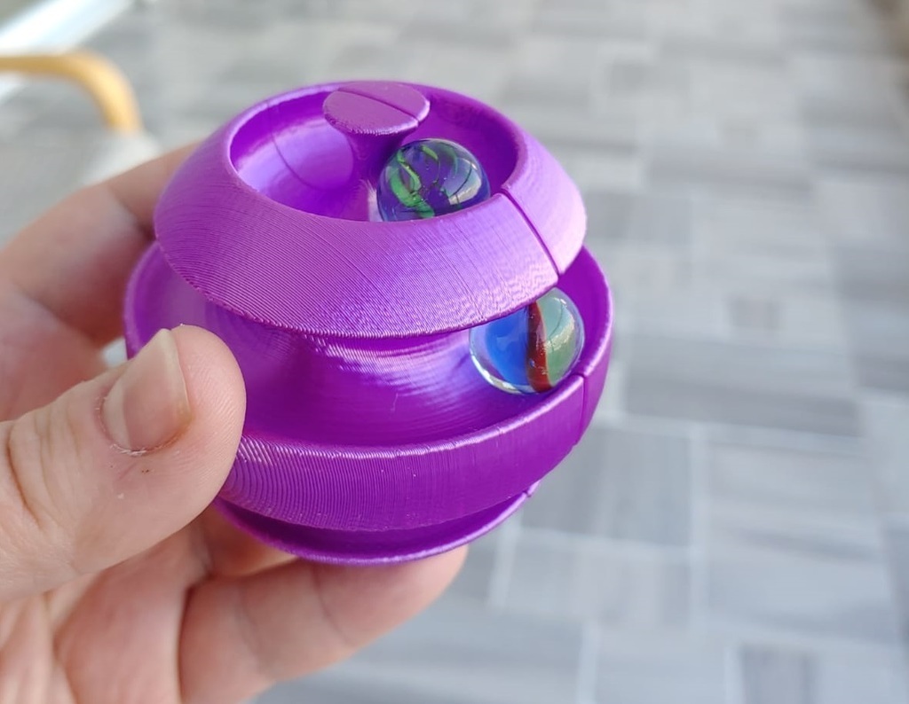 Free 3D file Marble ball puzzle 🧩・Object to download and to 3D print・Cults