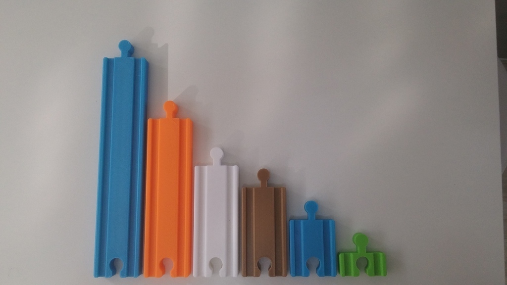 Archivo 3D gratis Piezas de tren de madera compatibles con el juego de ...