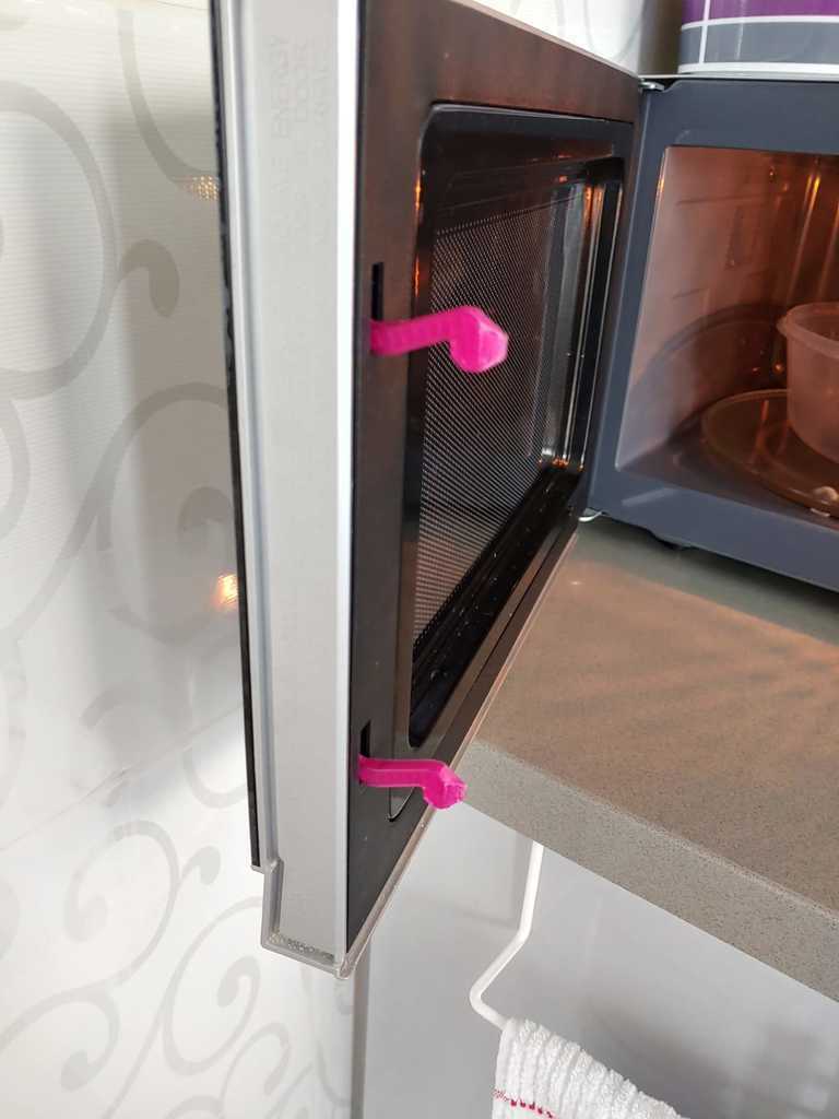 Free 3D file Microwave lock hook - remix 🔒・Design to download and 3D ...