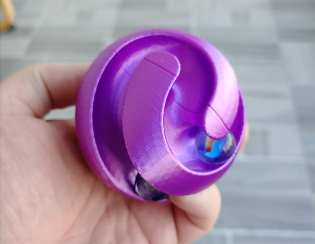 Free 3D file Marble ball puzzle 🧩・Object to download and to 3D print・Cults