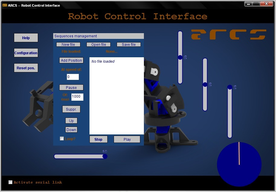 Free 3D file ARCS: software to drive 3dprinted/arduino controlled ...