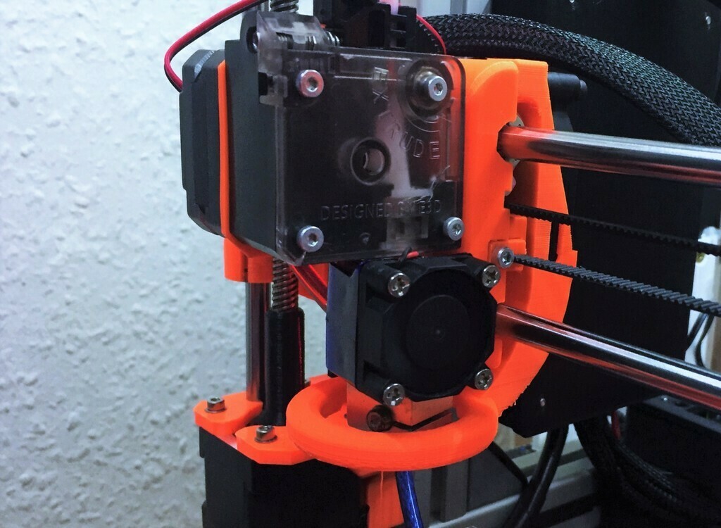 Free 3D file Titanium Extruder Fan Duct 🧞‍♂️・3D print object to ...