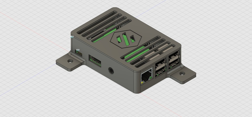 Free 3D file VORON Raspberry Pi Case (2020 Extrusion Corner Mount) 🧞‍♂️ ...