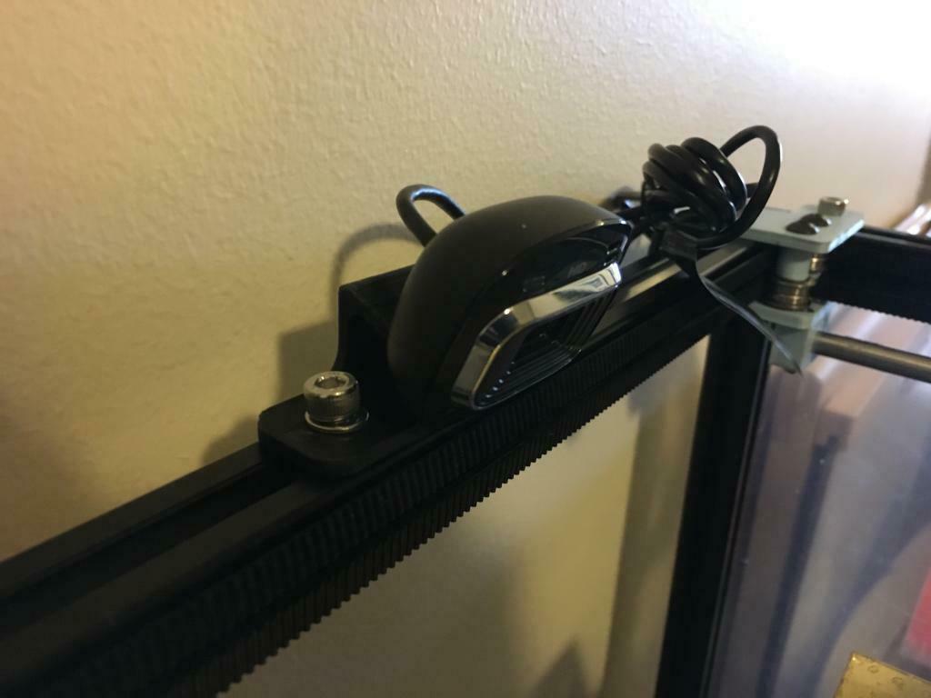 Free 3D file Lifecam HD 3000 Webcam mount for T-slot rail (Designed for ...
