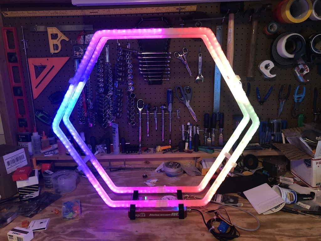 Free 3D file Thicc Hexagon Whoop Gate 🚁・3D printer model to download・Cults