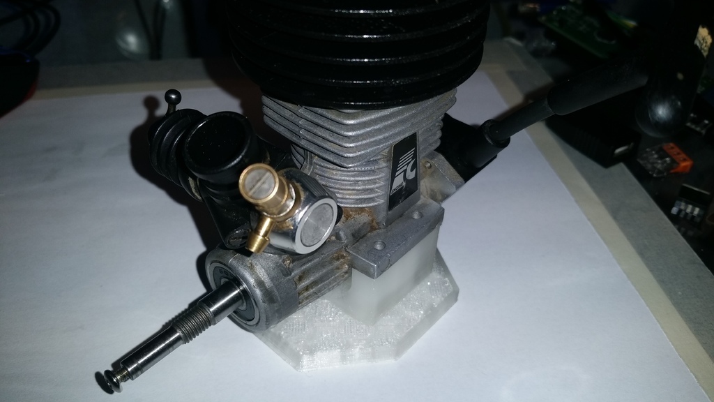 Free 3D file Nitro Engine Stand 🚁・Object to download and to 3D print・Cults