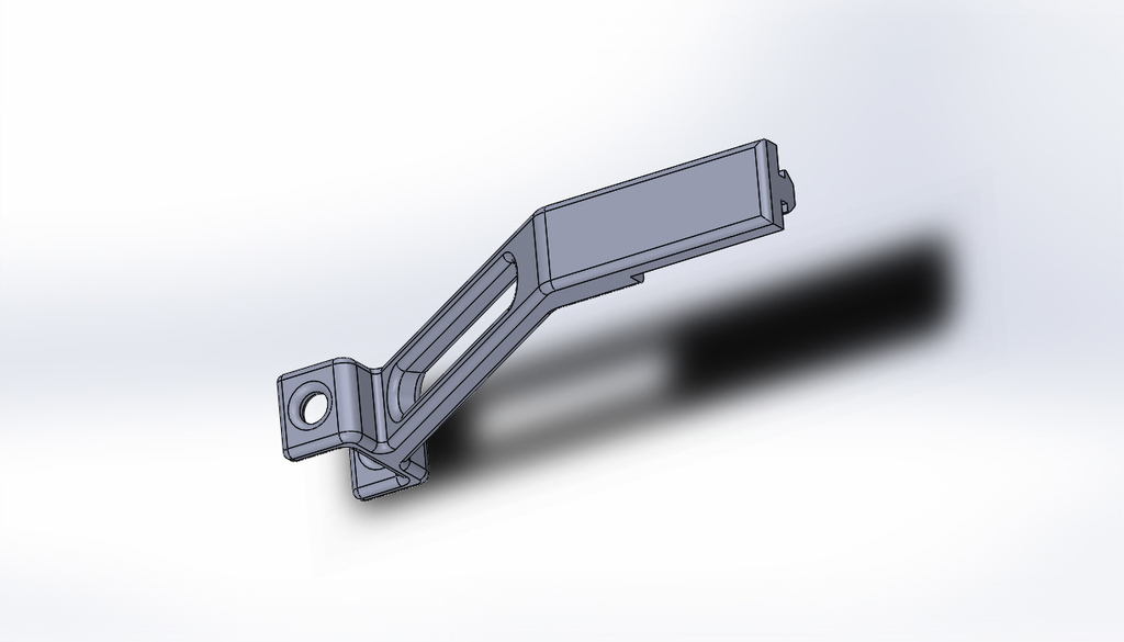 Free 3D file Filament Arm for Ender 3 (that stays put) 🪢・3D printer ...