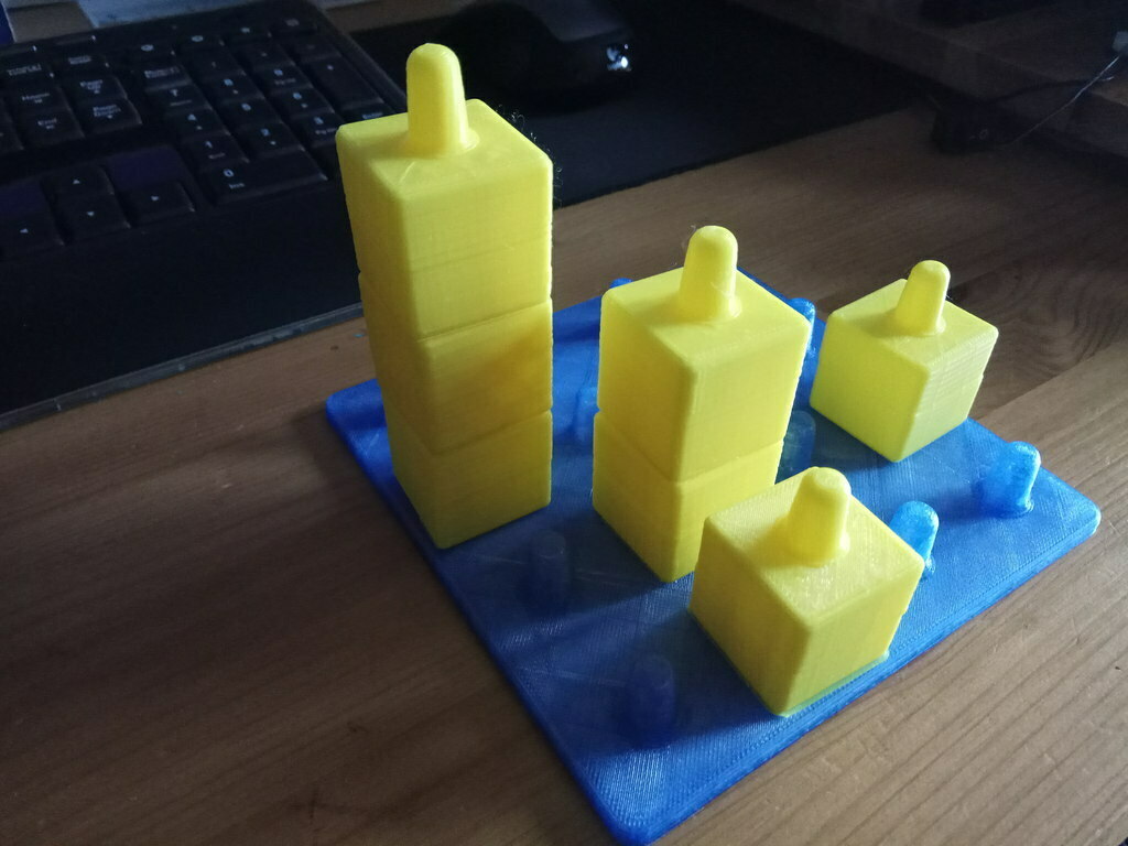 Free 3D file Connect four 3D ️・Design to download and 3D print・Cults