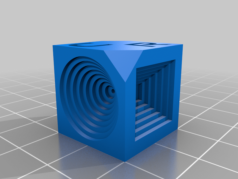 Free 3D file CR Test Cube (Creality K1 Max) 🧞‍♂️・3D print design to ...