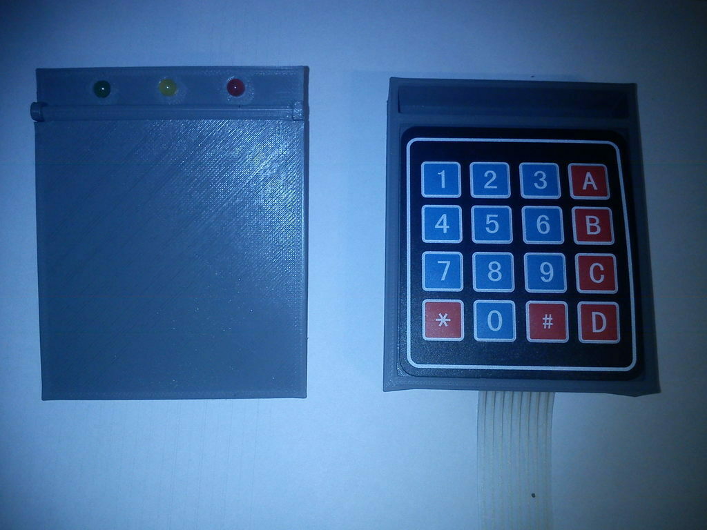 Free 3D file Arduino keypad 4x4 Panel 🔌・3D print design to download・Cults