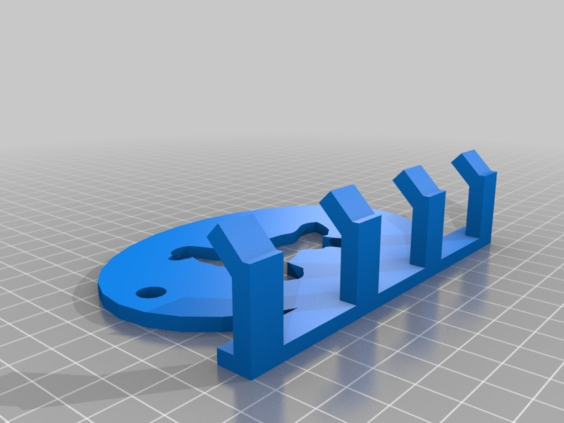 Free 3D file Rusty 4x Leash Hook 🪝・3D printable model to download・Cults