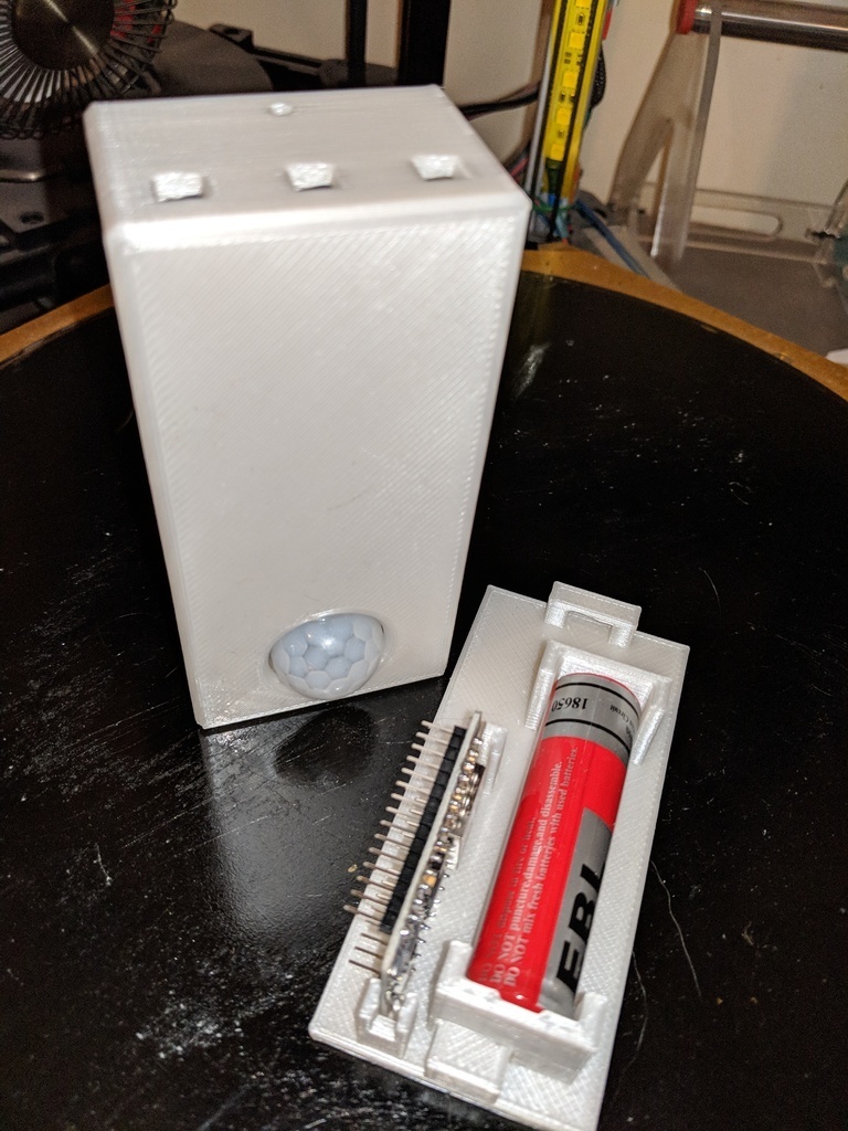 Free 3D file Battery Powered PIR Sensor IOT 🔋・3D printable object to ...