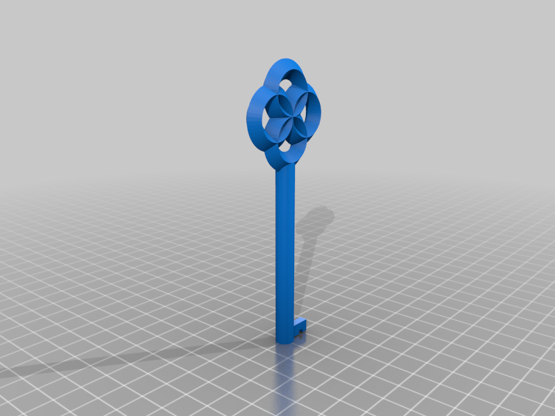 Free 3D file Skeleton Key Long 💀・3D printing design to download・Cults