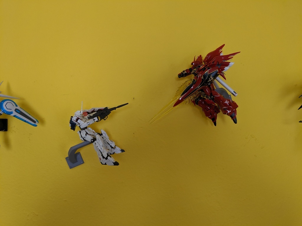 Free 3D file Wall Mount For Gunpla 🤖・3D printer design to download・Cults