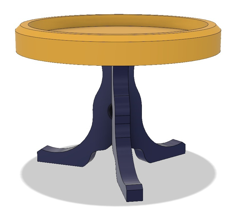 Free 3D file Circular Table 🎲・Design to download and 3D print・Cults