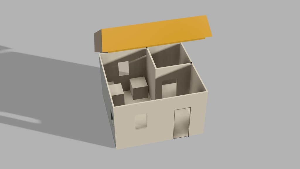 Free 3D file Toy House 🏠・3D printing template to download・Cults