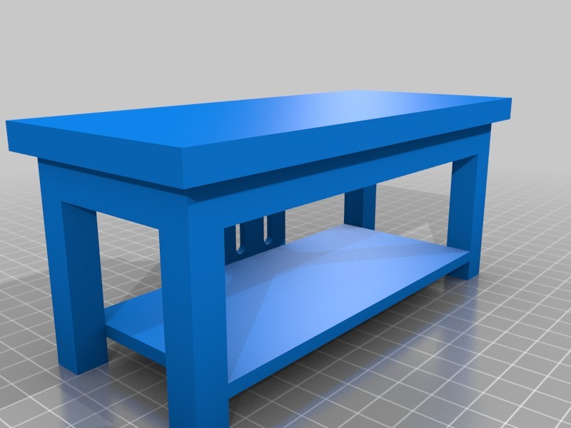 Free 3D file Utility Table 🧹・3D print design to download・Cults