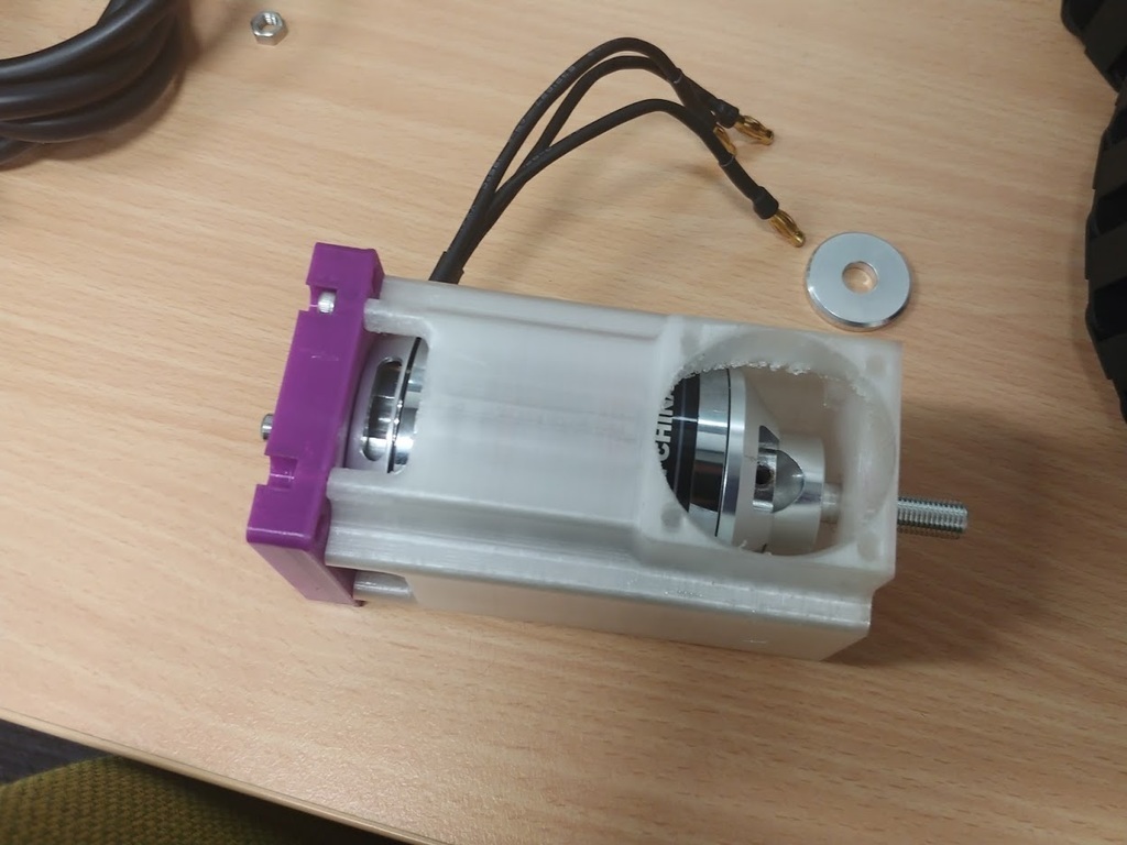 Free 3D file Turnigy Aerodrive SK3 5065 motor to NEMA23 mount adaptor 🤖 ...