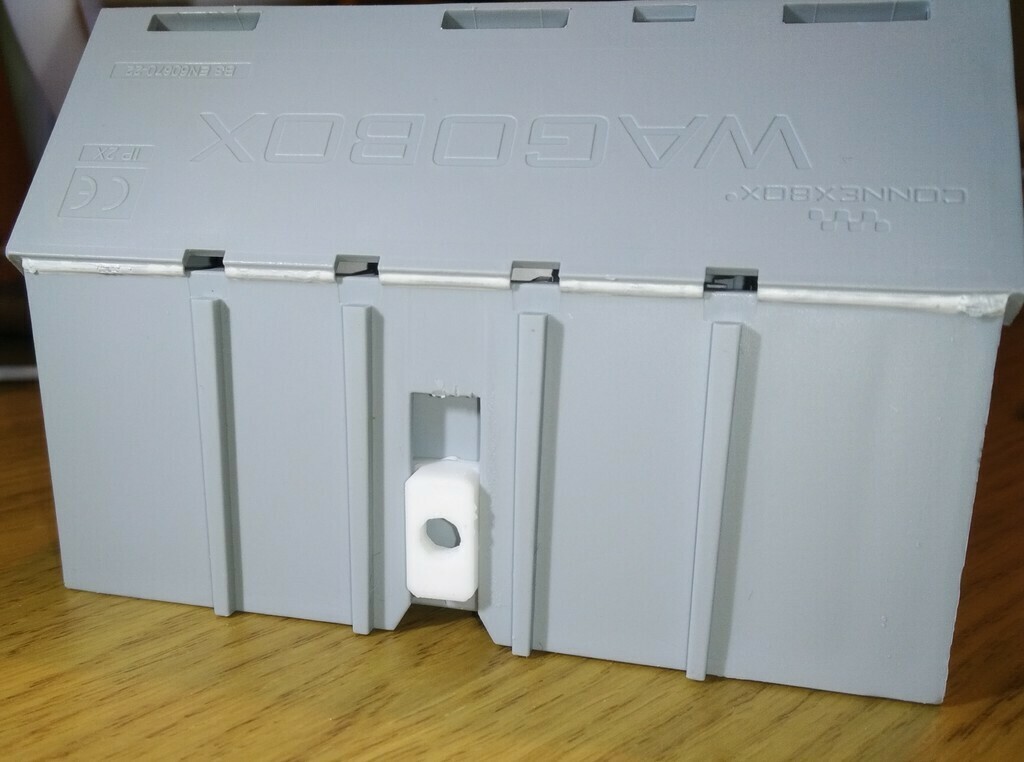 Free 3D file Wago Junction Box Mounting Button 📦・3D printable object to ...