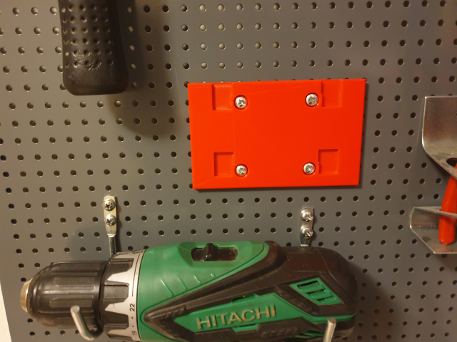Free 3D file Holder for Hitachi bit box for Biltema peg board 📦・3D ...