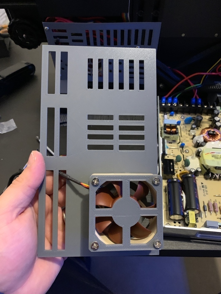Free 3D file Ender 3 V2 PSU fan 60x25 🧞‍♂️・3D printer model to download ...