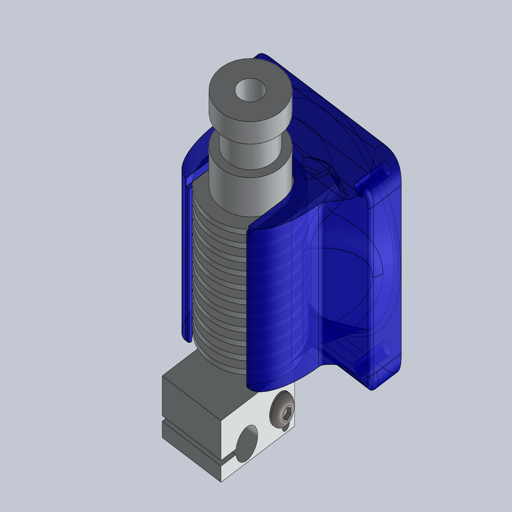 Free 3D file E3D V6 fan duct 40mm 🧞‍♂️・Model to download and 3D print・Cults