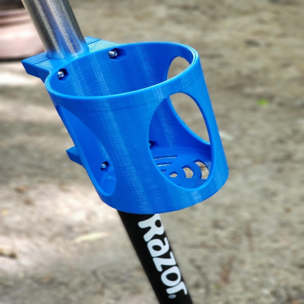 Free 3D file Kick Scooter Cup Holder 🛴・3D printable design to download ...
