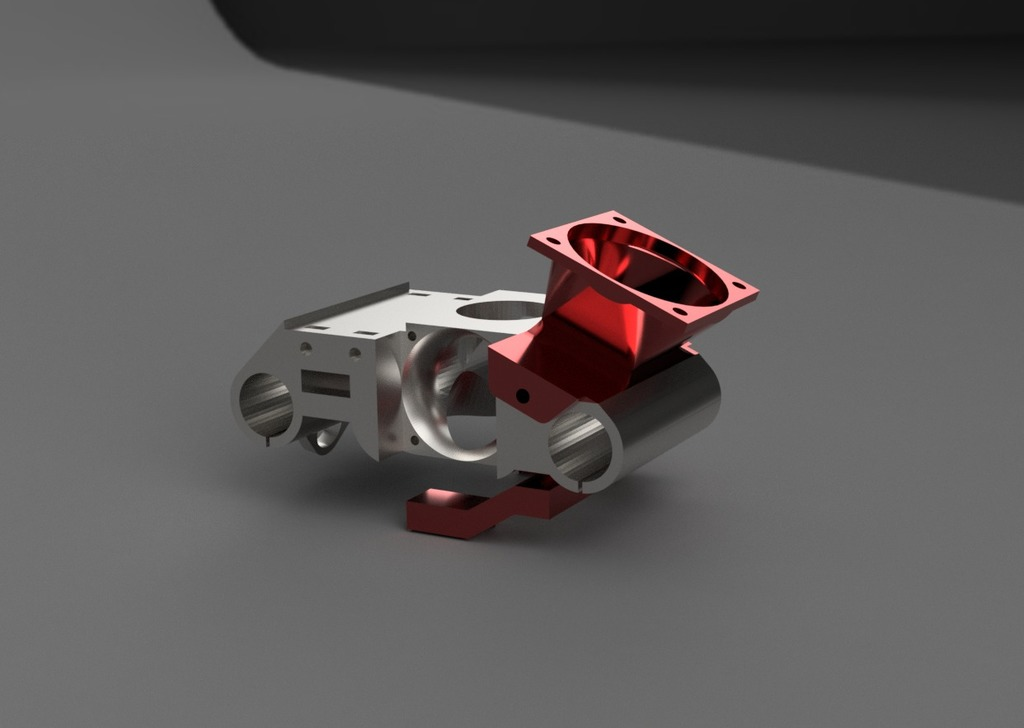 Free 3D file Anet A6 - E3D Titan Mount 🧞‍♂️・3D print object to download ...
