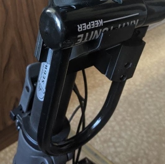 Free 3D file Ninebot Max G30 Kryptonite keeper holder 👽・3D printing ...