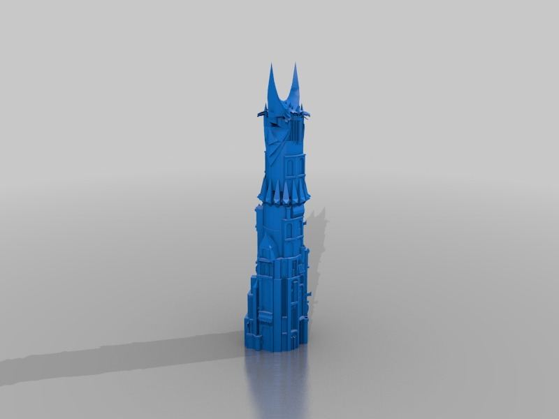 Free 3D file Barad Dur lower Half 🎨・Design to download and 3D print・Cults