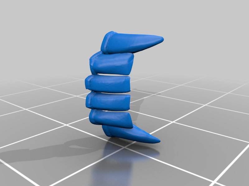 Free 3D file Alien Head Teeth Repaired 👽・3D printing model to download ...