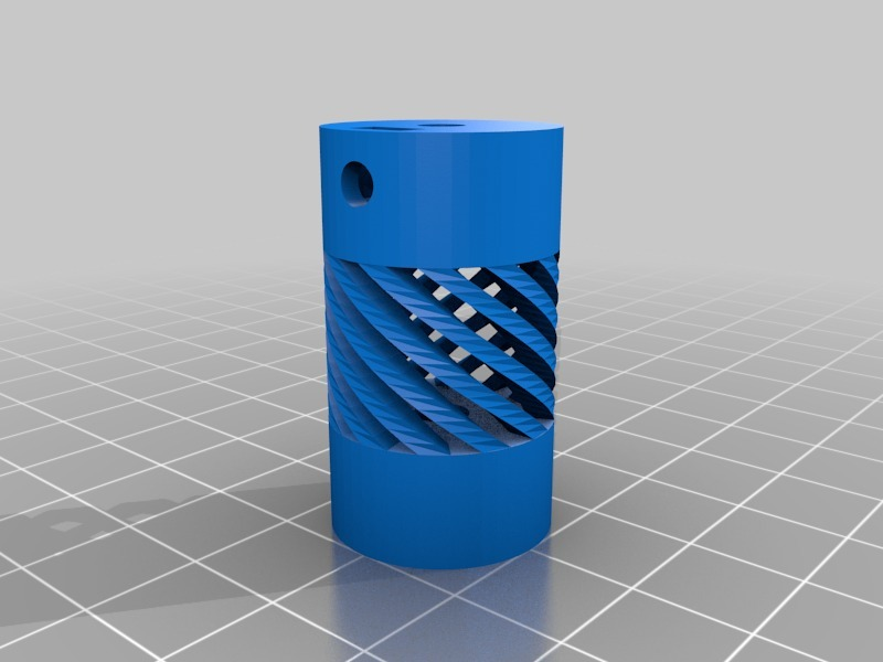 Free 3D file Flexible Coupling 4 and 5. 35 mm len 🧞‍♂️・3D print object ...